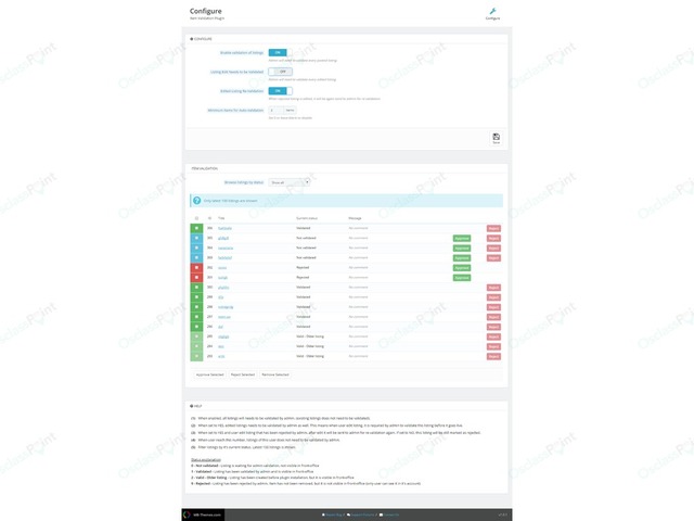 Item Validation Plugin Protection And Spam Osclass Plugins Osclasspoint