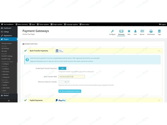 Osclass Pay Payment Plugin – Monetize Your Classifieds with 40+ Gateways - Payments and Shopping ...