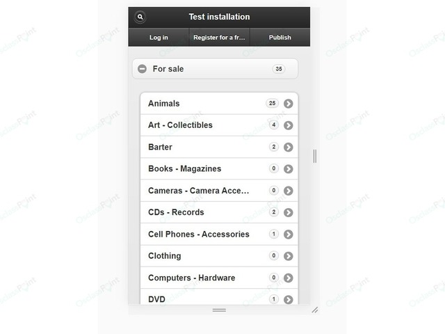 Mobile Theme Osclass Plugin Design And Appearance Osclass Plugins Osclasspoint